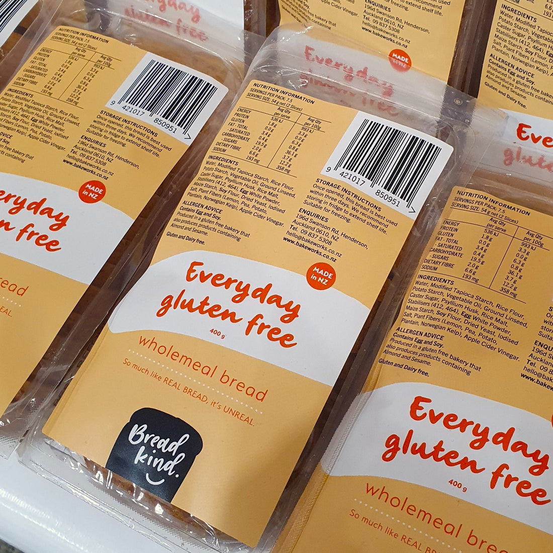 Gluten Free Products - Bakeworks
